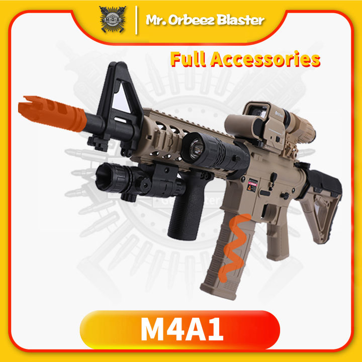 Full Accessories BoHan M4A1 Metal Gear High End Gel Blasters With ...