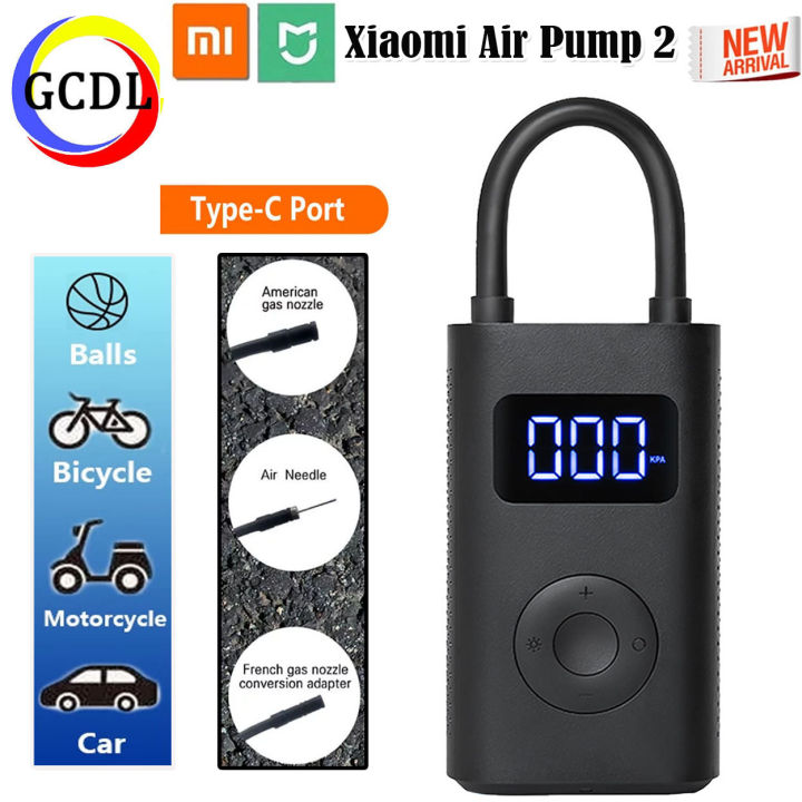Xiaomi Mijia Mi Portable Electric Air Pump 2 Compressor Smart Portable ...