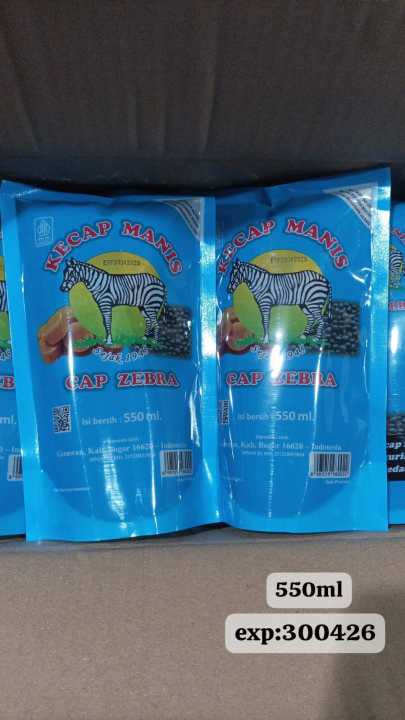 Kecap Manis Cap Zebra 550 ML dan 200 ML | Lazada Indonesia