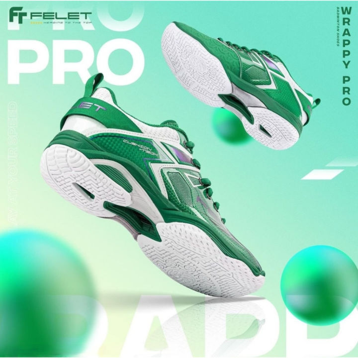 FELET WRAPPY PRO (Badminton Shoes) | Lazada