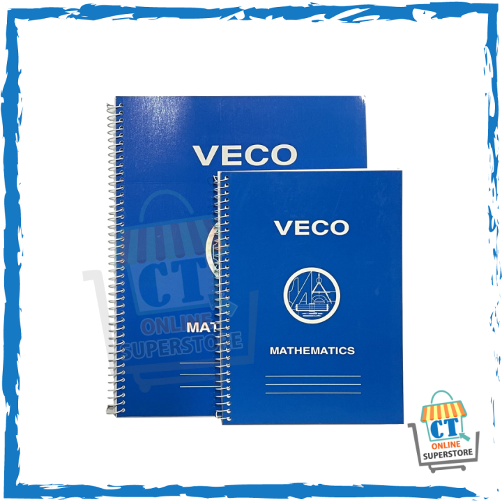 Veco Math Notebook 80 leaves | Lazada PH
