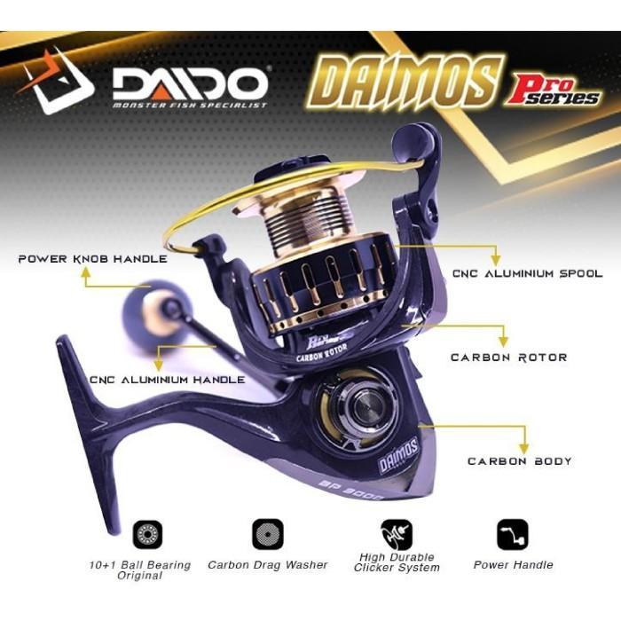 PROMO SPESIAL! REEL DAIDO DAIMOS PRO SERIES SILVER AND GOLD ...