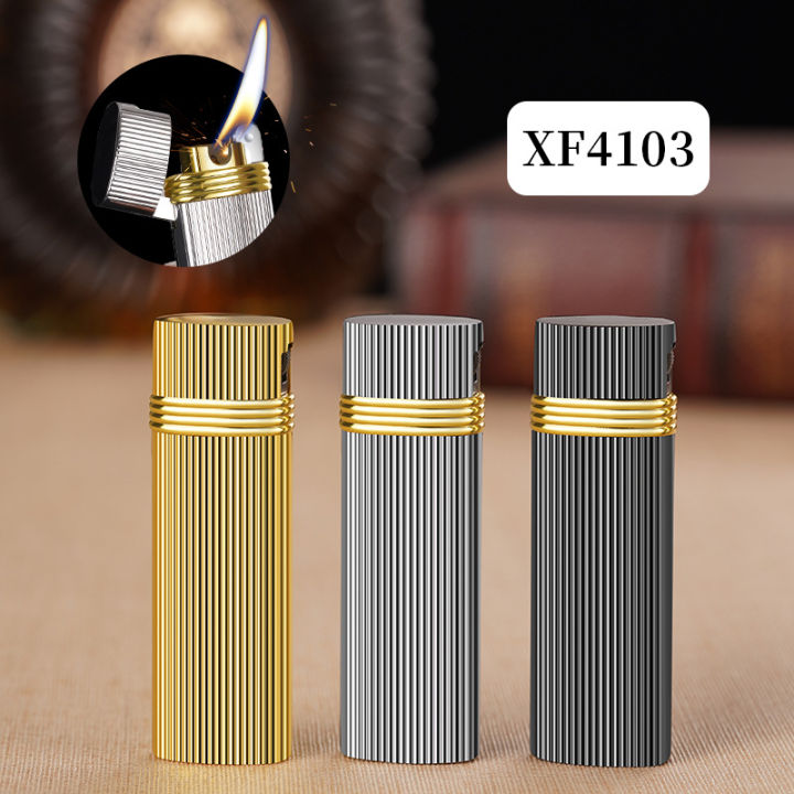 XF4103 BD324 Soft Flame Lighter Plain Stick Color Blue Black Easy Carry ...