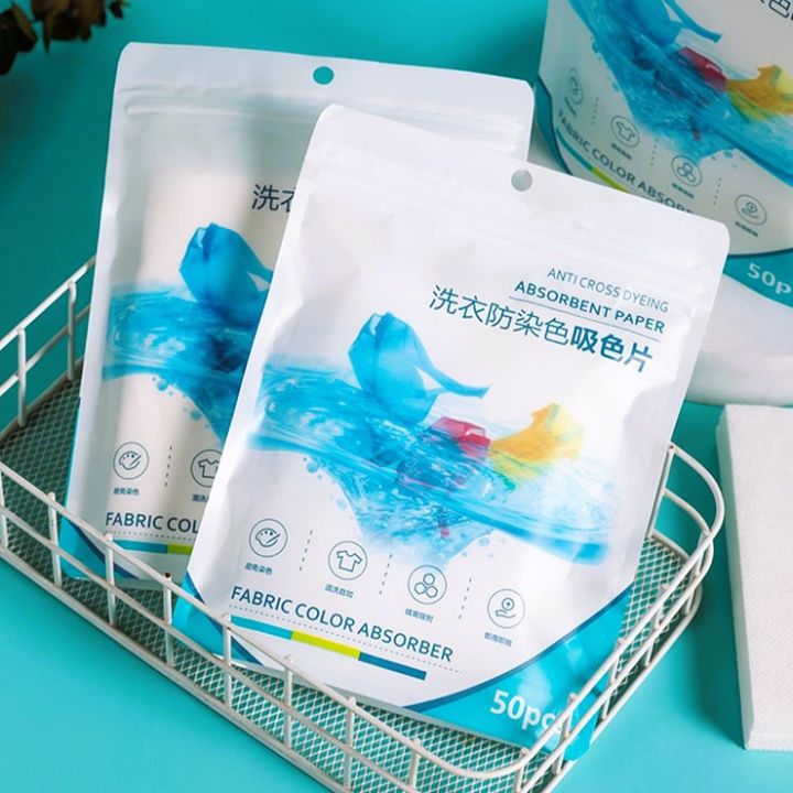 Washing Machine Anti Dyeing Sheet Color Absorption Paper Fabric Color ...