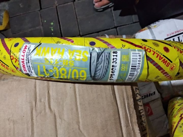 Ban luar motor 60/80 - 17 Swallow Tubetipe Seahawks SB115 60 80 antik ...