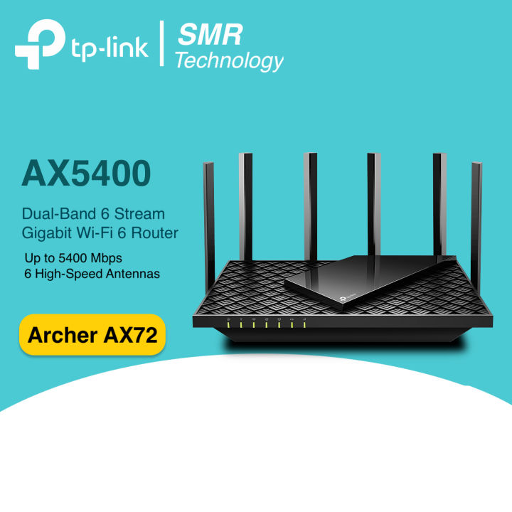 (NEW ARRIVAL) TP-Link Archer AX72 AX5400 Dual Band Gigabit Wi-Fi 6 ...