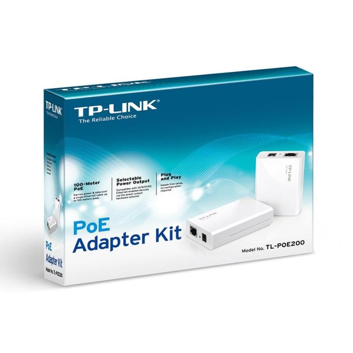 TP-LINK TL-POE200 Power over Ethernet Adapter Kit | Lazada.co.th