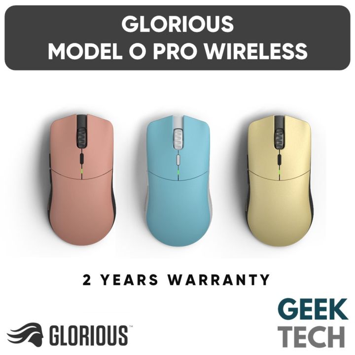 GLORIOUS Model O Pro Wireless Gaming Mouse - 55 grams / 80h Battery ...