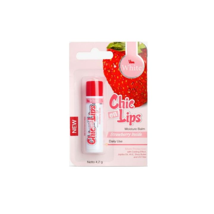 VIVA White Chic On Lips - 4,2gr ( Lip Balm ) | Lazada Indonesia