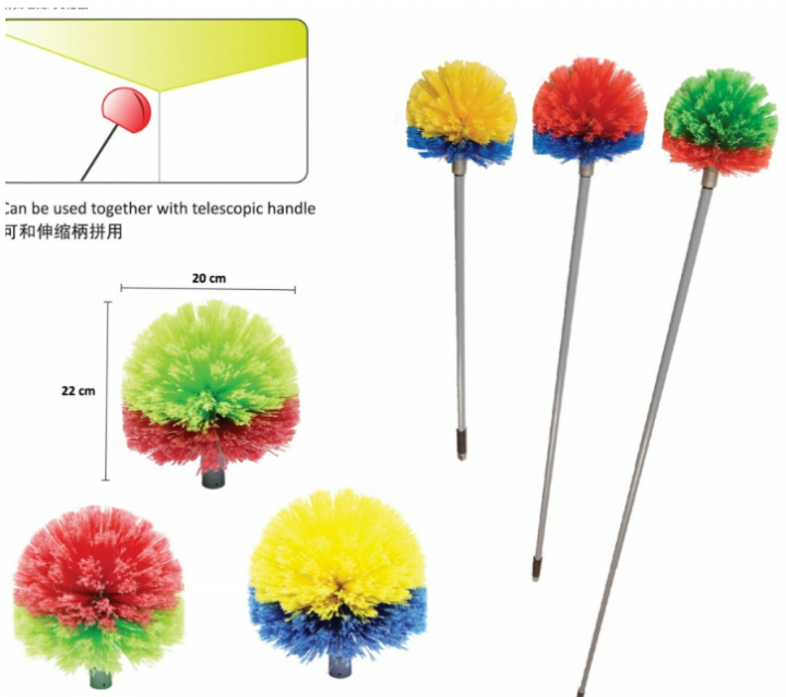 Rayaco 1006 Premium Penyapu Sawang Bulat, Cobweb Brush, 蜘蛛网扫, Ceiling ...