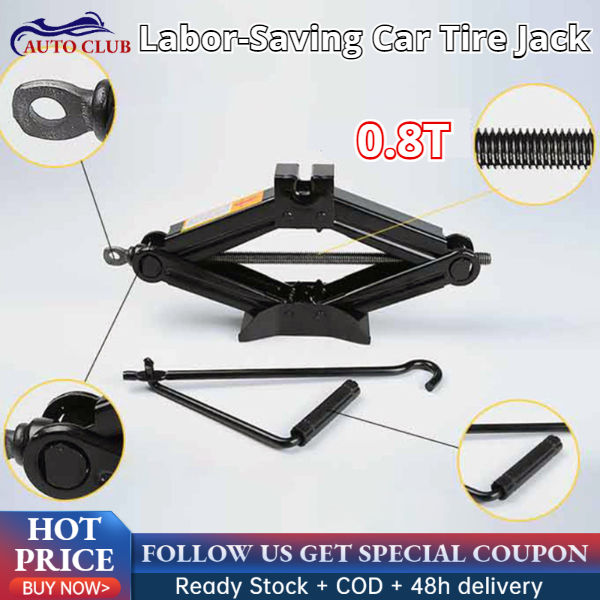 3.0T/2.5T/2.0T/1.5T/1.0T/0.8T Mechanical Scissor Jack for All Cars for Wheel Nut/Bolt jack ...