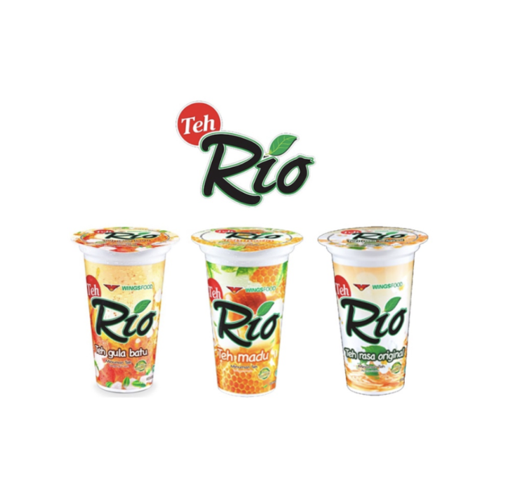 Teh Rio Minuman Teh - Cup 180ml | Lazada Indonesia