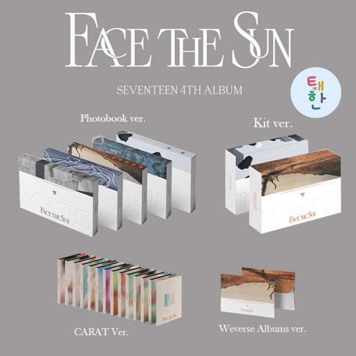 พร้อมส่ง [SEVENTEEN] อัลบั้ม 4th Album 'Face the sun'(+POSTER) | Lazada.co.th