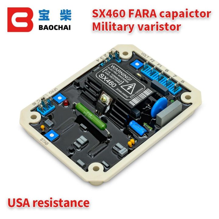 Generator AVR SX460 Single Phase Diesel Automatic Regulator 220V Genset ...