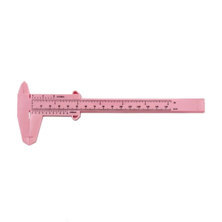 150mm 6inch Double Scale Vernier Caliper Plastic Construction For ...