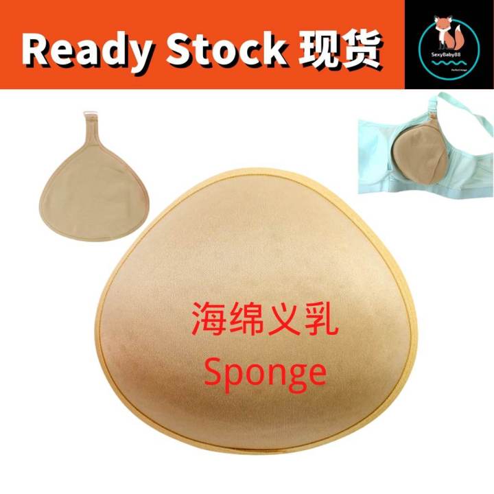 (Ready stock) Mastectomy Prostate Sponge Fake breast cancer after ...