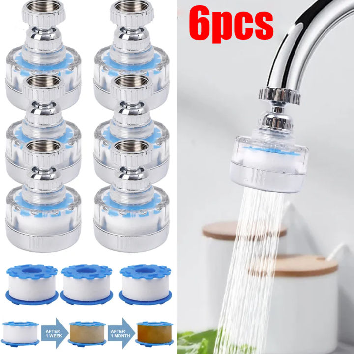 Kitchen Bathroom 360° Rotation Water Saving Water Purifier Faucet ...