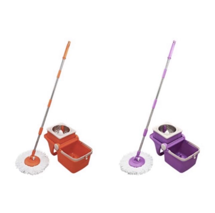Cosway Spin Dry Mop II - Orange / Purple /Red/Grey/Dual Chamber (Full ...