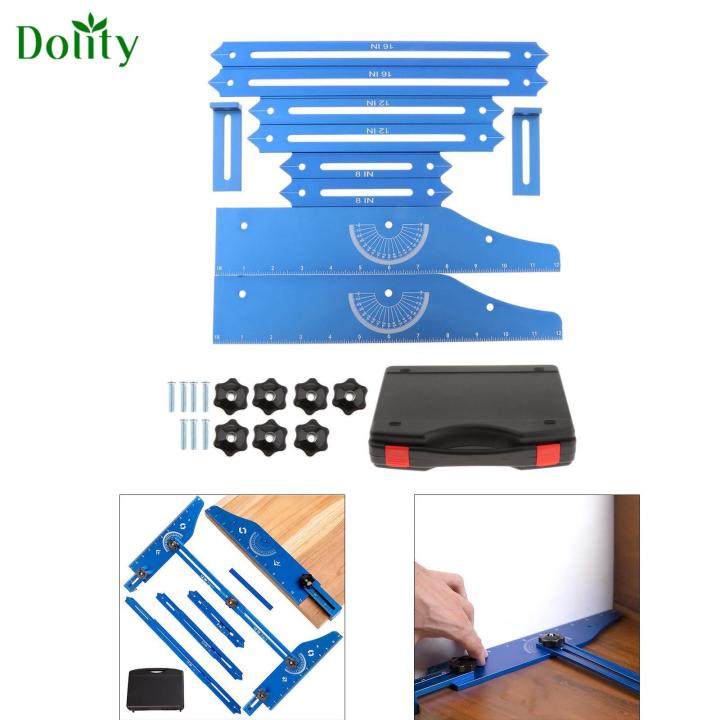 Dolity Stair Tread Template Tool Shelf Layout Tool Stair Tread Gauge ...