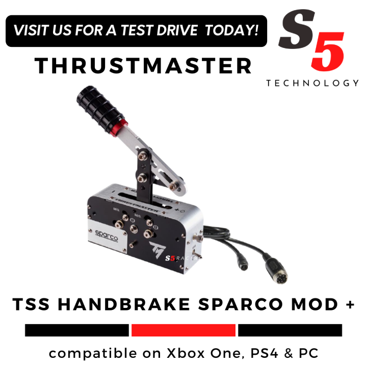 Thrustmaster TSS HANDBRAKE Sparco Mod + / Handbrake SIM driving ...