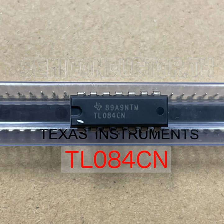 IC TL084CN TL084 GENERAL PURPOSE J-FET QUAD OPERATIONAL AMPLIFIERS ไอซี DIP-14 | Lazada.co.th