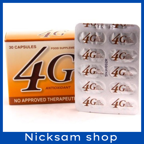 4G Food Supplement Capsule - 30s Authentic | Lazada PH