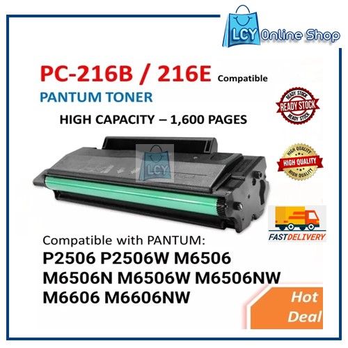 Compatible Pantum NT-C216B PC216E PC216 PC216B NT-C216B PC-216 Toner ...