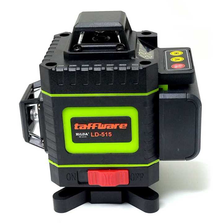 Waterpass Laser 16 Line Laser 4D Remote Taffware Hilda Mesin Self ...