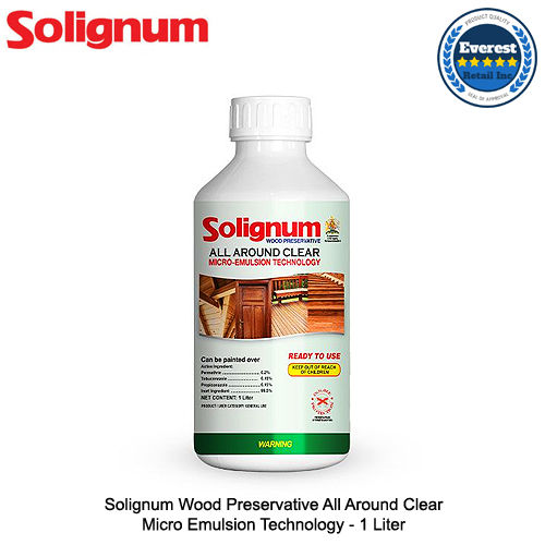Solignum Wood Preservative All Around Clear - Micro Emulsion Technology ...