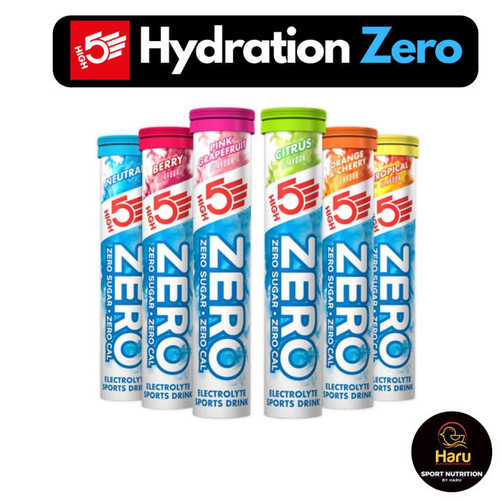 High5 Zero Hydration Tablet : เม็ดฟู่เกลือแร่ ( Electrolyte)สำหรับ ...