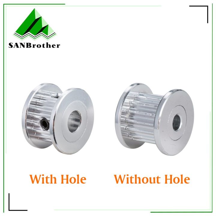 2GT GT2 Aluminum Timing Belt Idler Pulley 16T 20T Teeth Tooth 3mm 5mm ...