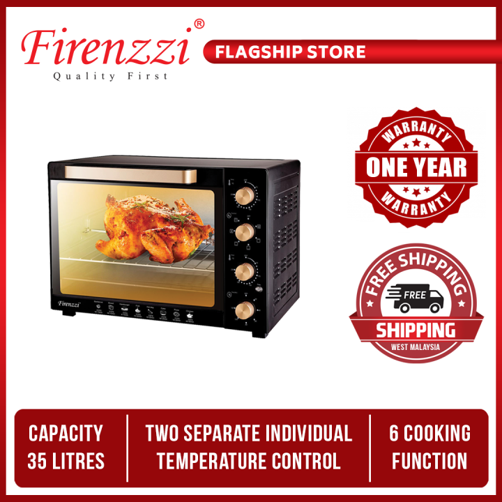Firenzzi 35L Professional Counter Top Oven (TO-3035 BK) (With Bubble ...