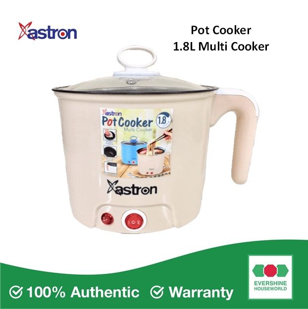 ASTRON ELECTRIC POT COOKER MULTI COOKER 1.8 L | Lazada PH