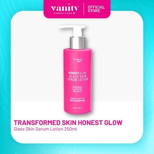 TRANSFORMED SKIN HONEST GLOW GLASS SKIN SERUM LOTION 250ml | Lazada PH