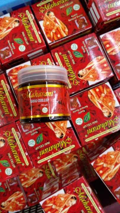 Inai Celup Maharani-Halah Boleh Bawa Solat 100% Authentic | Lazada