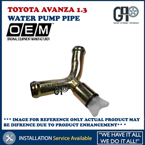 TOYOTA AVANZA 1.3 WATER PUMP PIPE WITH RADIATOR CORK (WPP-AVANZA-625 ...