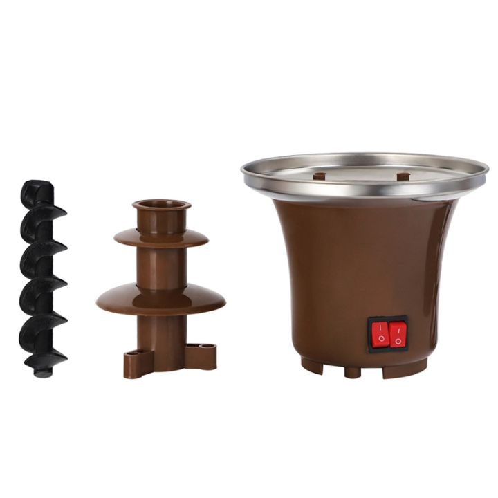 W7Home Chocolate Fountain Automatic Melting Hot Pot Melting Machine ...