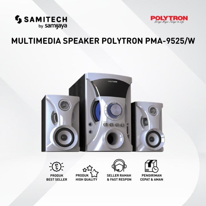 POLYTRON PMA 9525 /W Multimedia Speaker | Lazada Indonesia