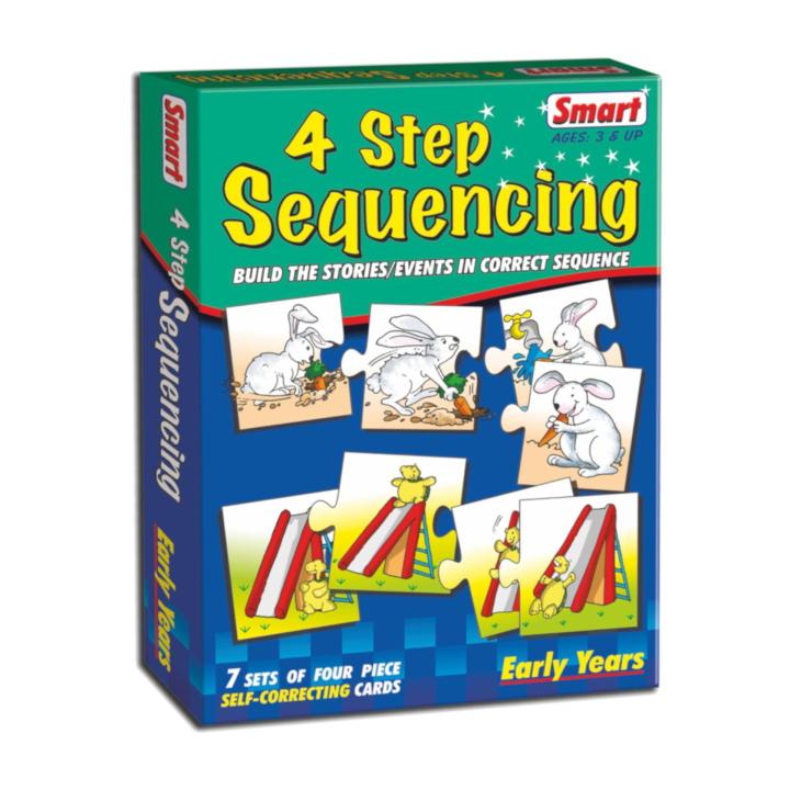Smart 4 Step Sequencing Educational Cards | Lazada Singapore