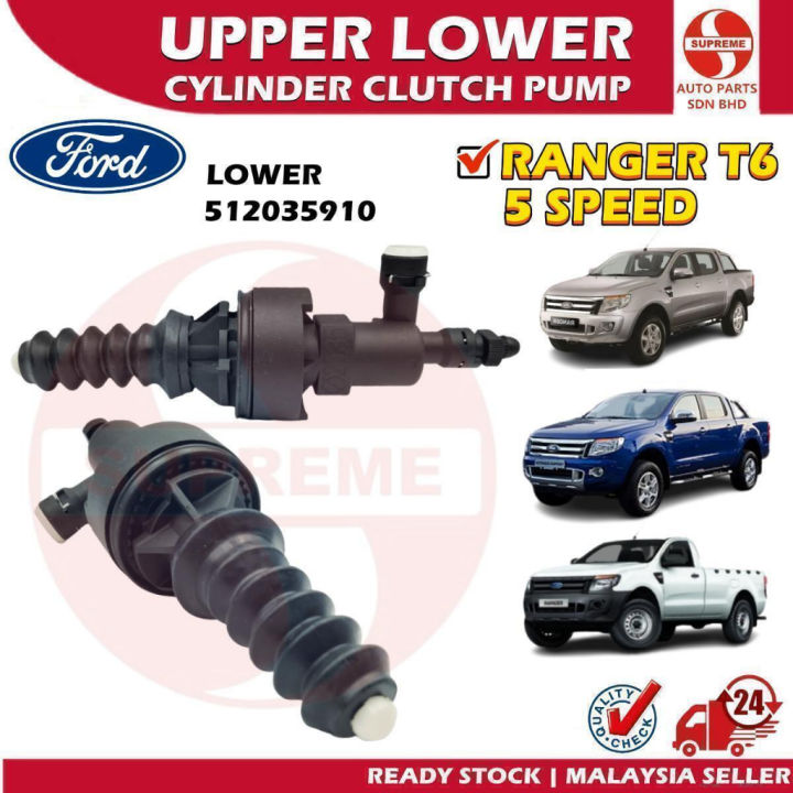 S2U Car Upper Lower Master Slave Cylinder Clutch Pump Ford Ranger T6 5 ...