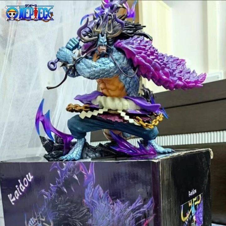 27Cm Anime One Piece Figurine Lx Kaidou Four Emperors Figures Dragon ...