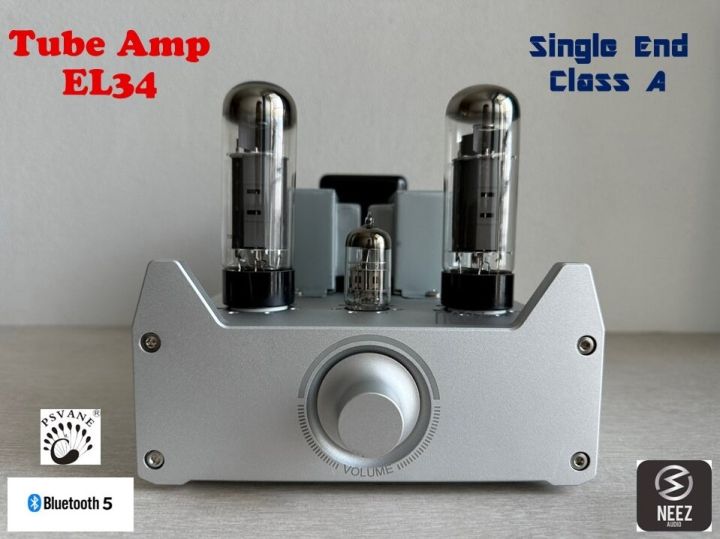 แอมป์หลอด EL34 Single END-Class A+ Bluetooth ร้านไทย มีประกัน | Lazada ...