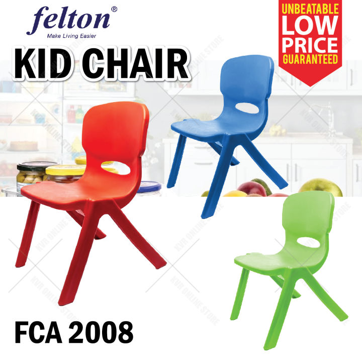 Felton Kid Chair FCA 2008 Junior Stool Sturdy Stable Sitting BPA FREE ...