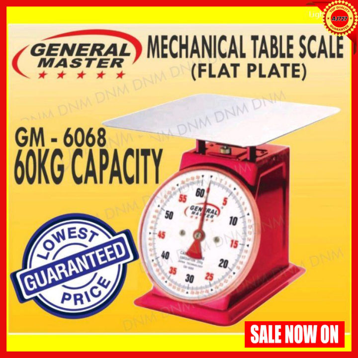 HIGH QUALITY BRANDED 10KG/20KG/60KG/ 120KG FLAT GENERAL MASTER DIAL ...