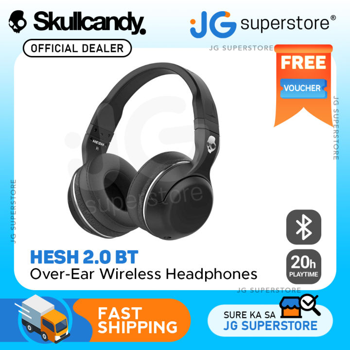 Skullcandy Hesh 2 Over-Ear Wireless Bluetooth Headphones with 20 Hours ...