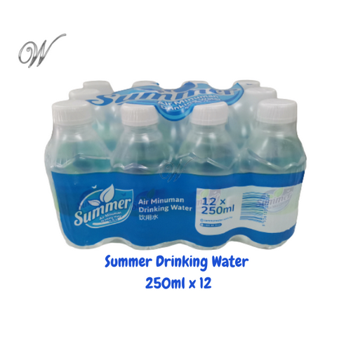 Summer Drinking Water (250ml x 12 = 1 pack) | Lazada