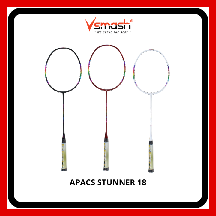 Apacs Stunner 18 (4U) [Unstrung] [Free String & Grip] | Lazada