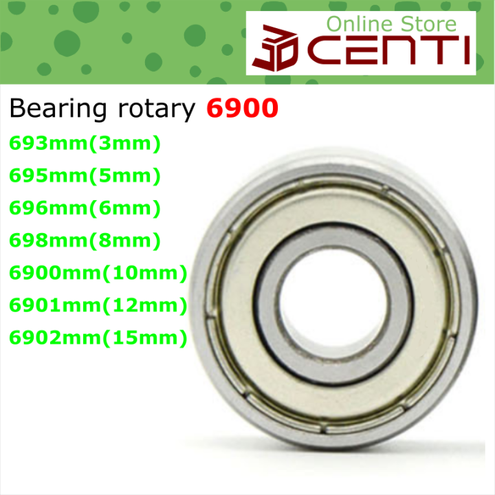 Deep Groove Ball Bearing 693zz 694zz 695zz 696zz 698zz 699zz 3mm 4mm ...