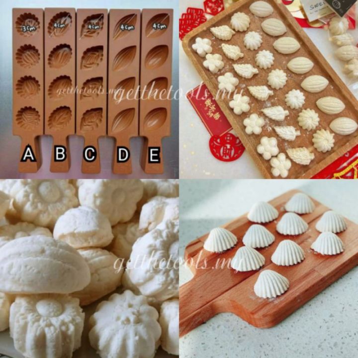 Kuih pulut acuan Biskut mould Traditional Biscuit Tart NewYear Cookies ...