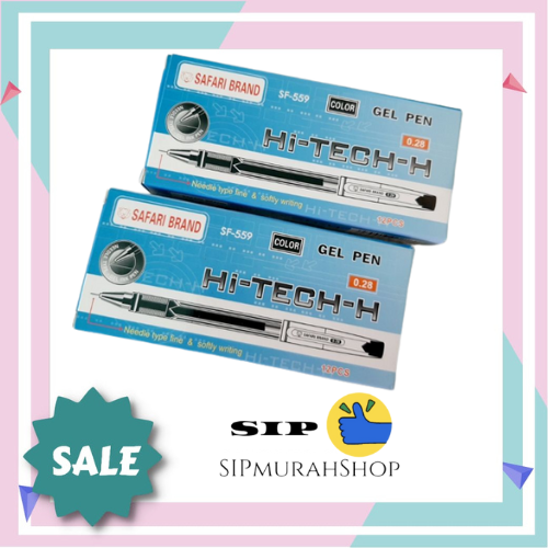 Pulpen HI-TECH SAFARI BRAND 0,28 mm / Pulpen Gel hi-tech | Lazada Indonesia